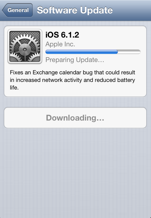 iOS 6.1.2 แก้ไขแบตหมดเร็ว Update กันโลด [Gadget] - GOTWOGETHER